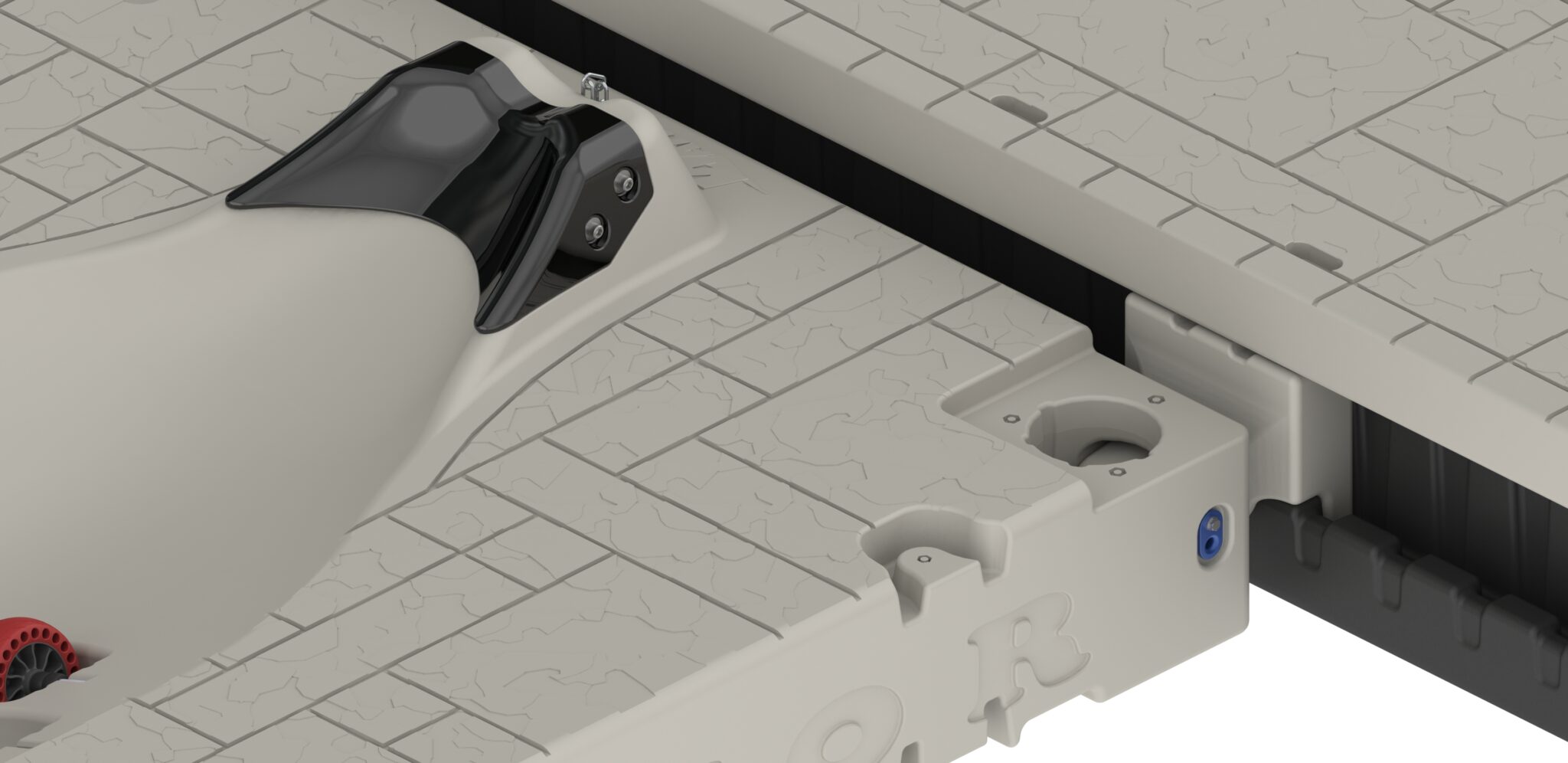 Front Mount Direct Connect to Wave Dock Kit - Wave Armor - Floating Docks