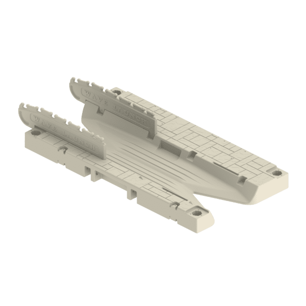 Kayak Launch with 2 Rails - Wave Armor - Floating Docks
