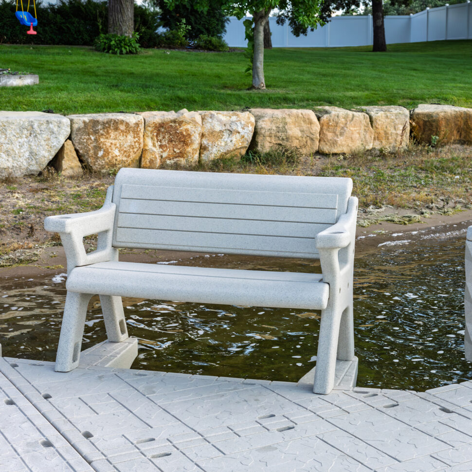 Dock / Outdoor Benches - Wave Armor - Floating Docks