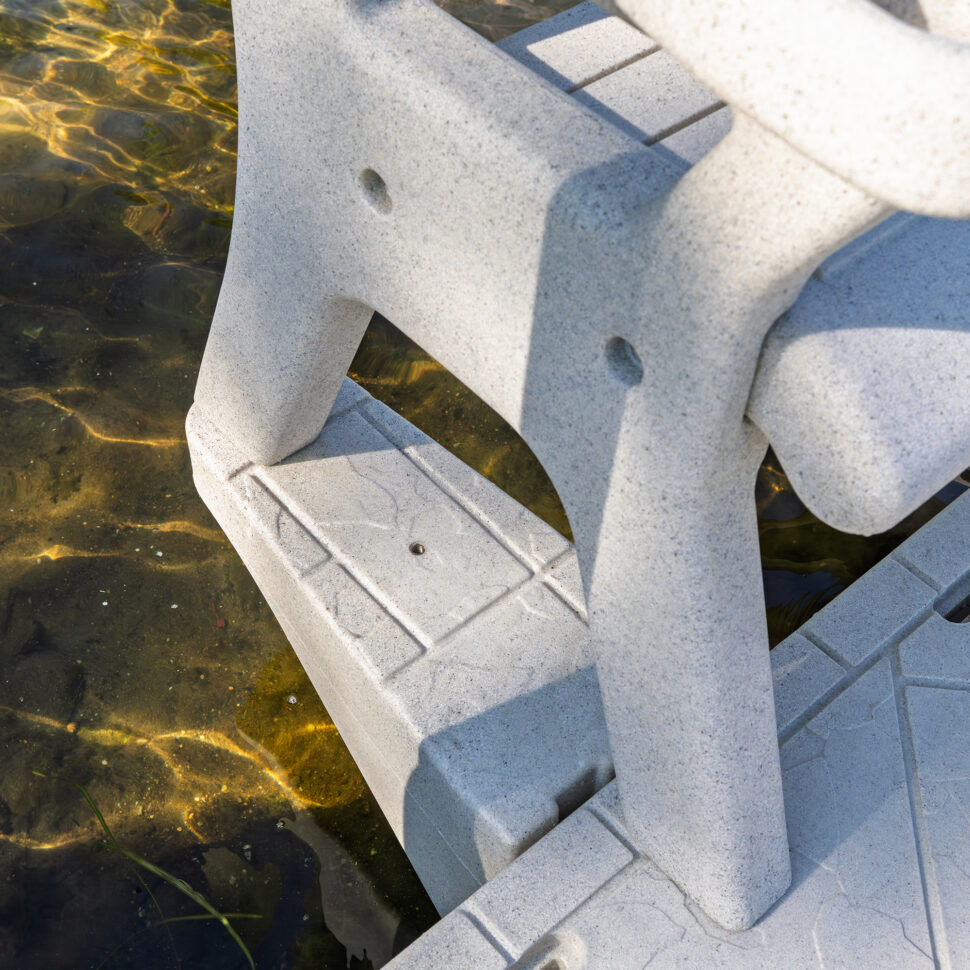 Dock / Outdoor Benches - Wave Armor - Floating Docks
