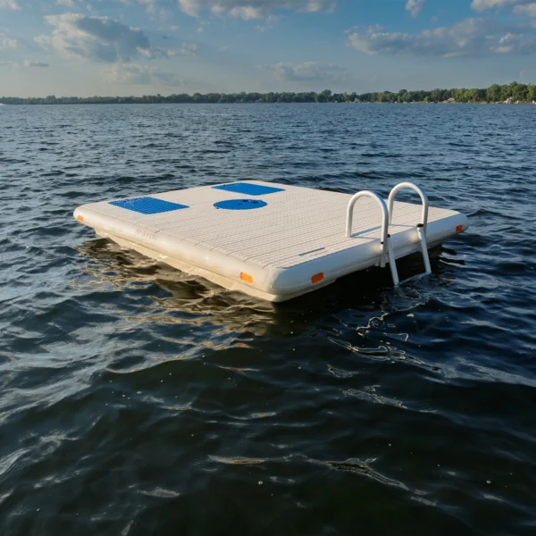 Otter Island Swim Raft - Wave Armor - Floating Docks
