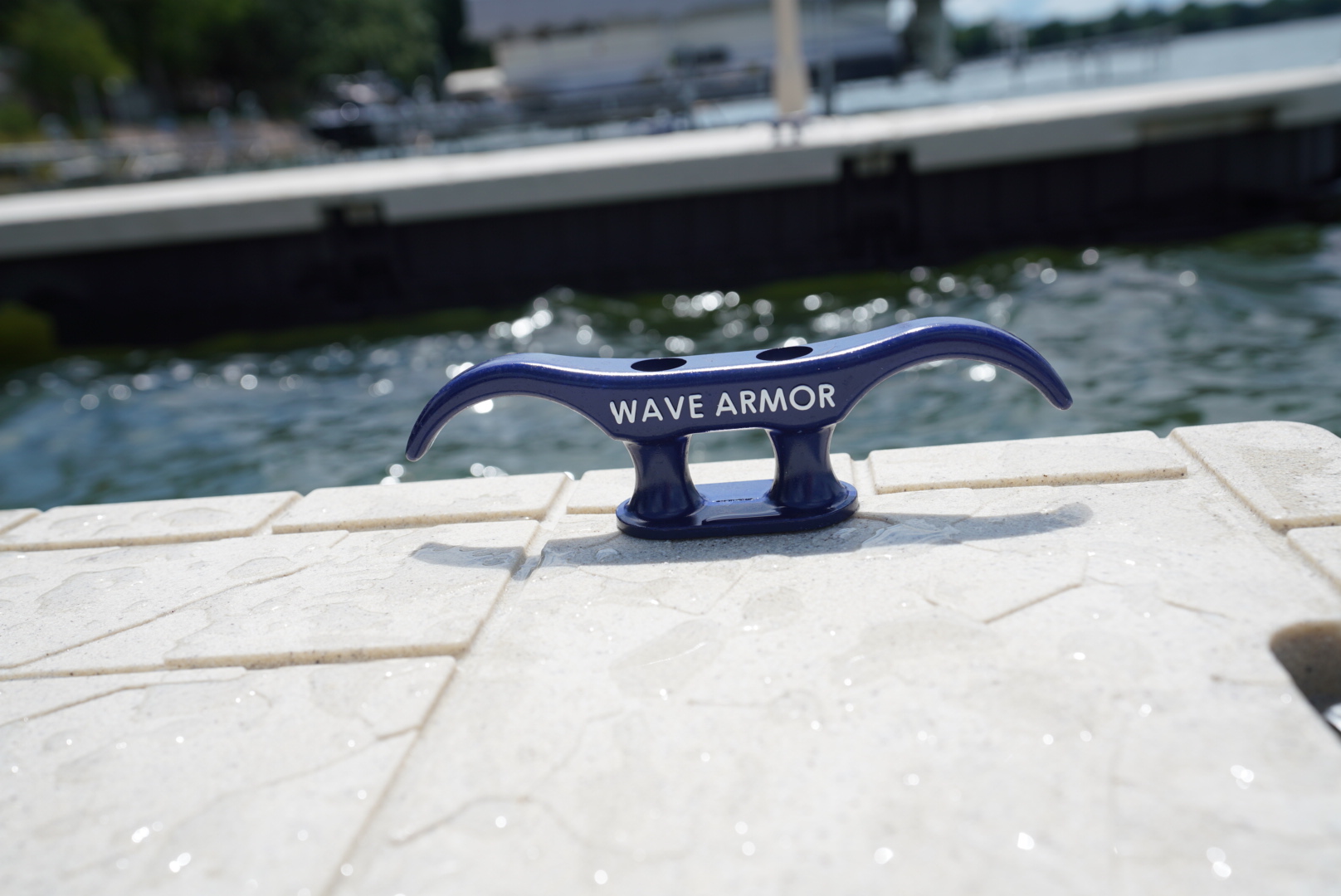 10" Aluminum Extreme Boat Port Dock Cleat - Wave Armor - Floating Docks