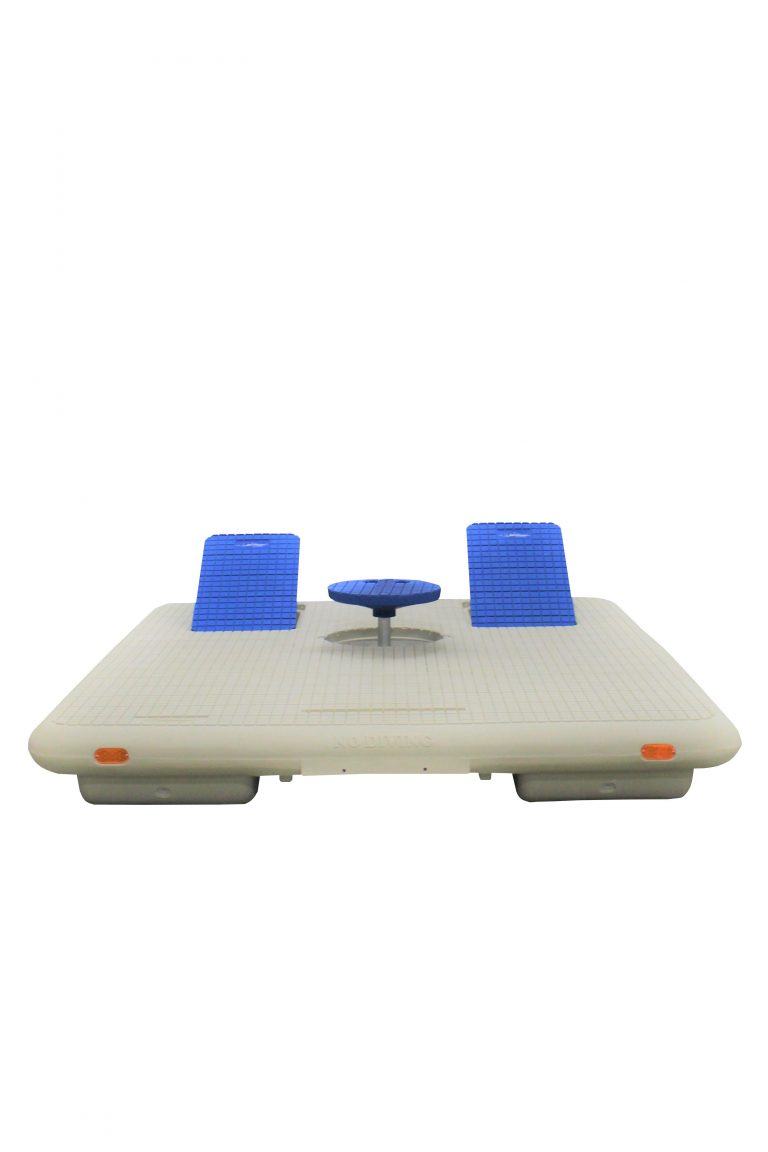 Otter Island Swim Raft - Wave Armor - Floating Docks