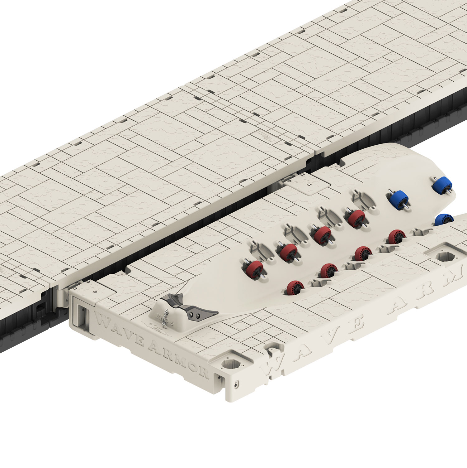 Pro Port Side Connection Kit to Wave Dock - Wave Armor - Floating Docks
