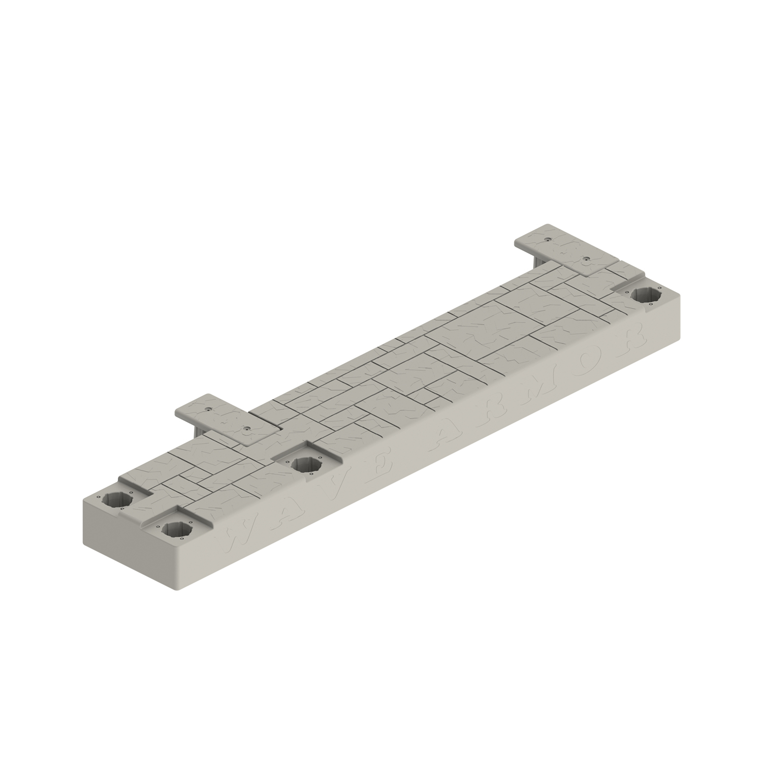 Pro Side Extension Deck with Connection Kit - Wave Armor - Floating Docks