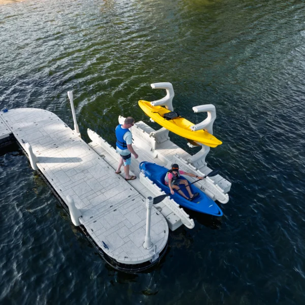 Kayak Launch with 2 Rails - Wave Armor - Floating Docks