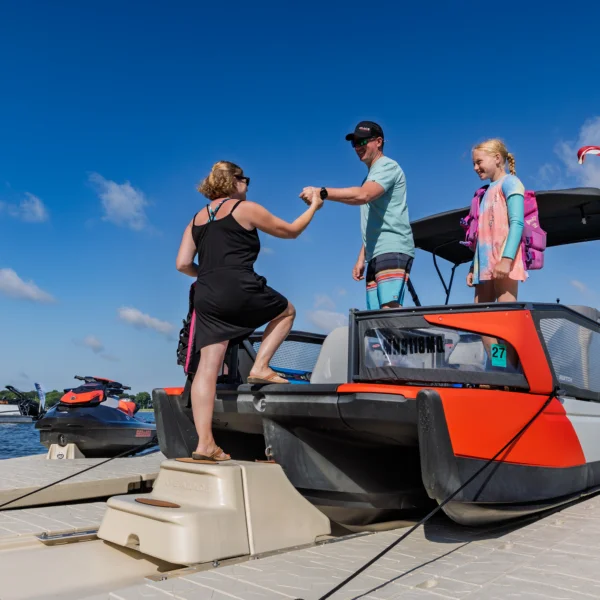 Pro 220 Boat Port - SeaDoo Switch Compatible - Wave Armor - Floating Docks