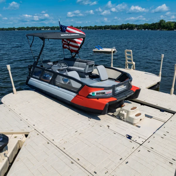 Pro 220 Boat Port - SeaDoo Switch Compatible - Wave Armor - Floating Docks